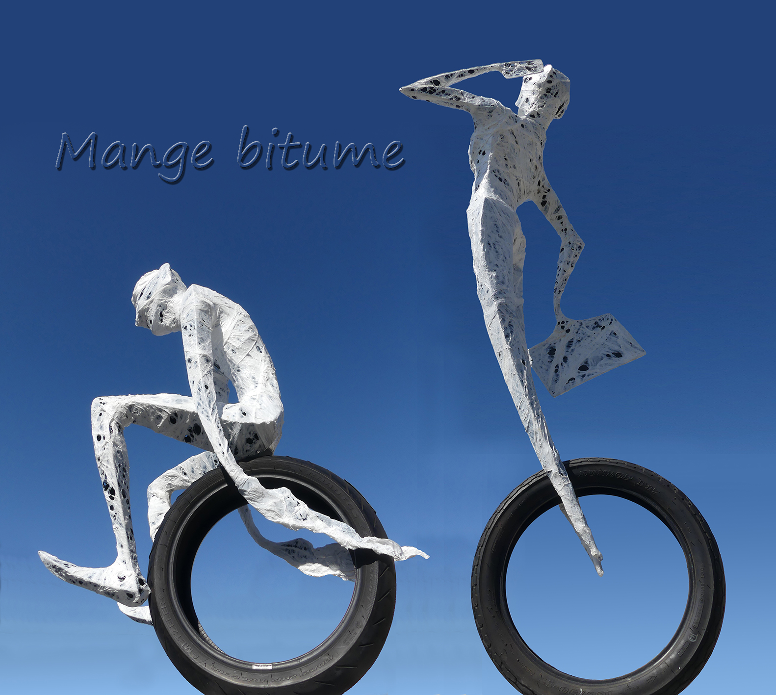 Sculpture - Mange bitume